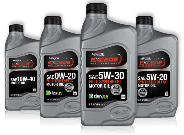 Excede is the New Name for MFA Oil’s Passenger Car Motor Oils