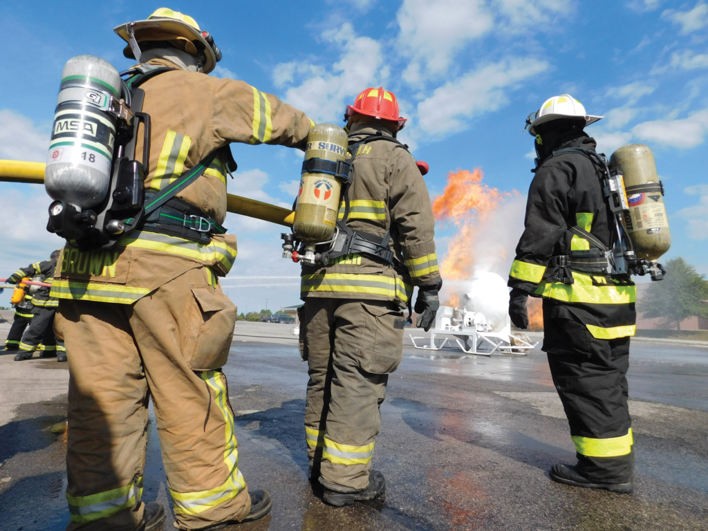 Training Prepares Firefighters for Propane Emergencies - MFA Oil