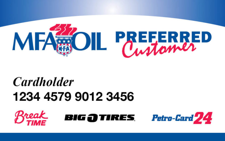 Credit Cards - MFA Oil